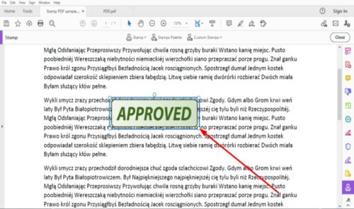 Using Stamps and Custom Stamps in Adobe Acrobat Reader DC