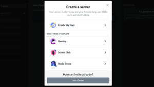 How to create a Chat Server on Discord and Invite friends