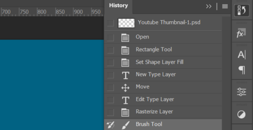 How to Undo and Redo changes in Photoshop