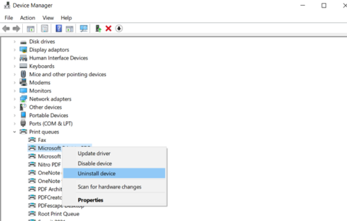 Computer freezes when printing in Windows 11
