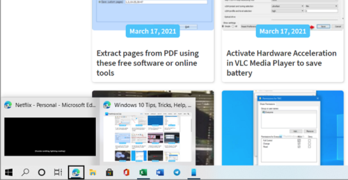 How to show Taskbar in Full-Screen mode on Windows 11