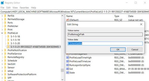 How to remove deleted User Account from Login Screen in Windows