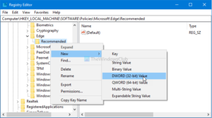 How to automatically delete Microsoft Edge browsing history on exit