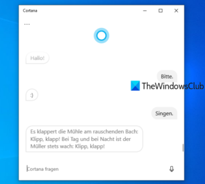 How to change Cortana's Voice and Language in Windows 10