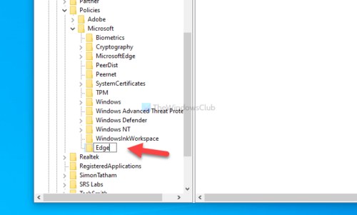 How to disable Image Background types for Edge New Tab page