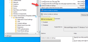 How to disable Restore Pages notification in Edge browser