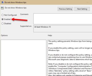 Block or Stop Microsoft Edge pop-up Tips and Notifications