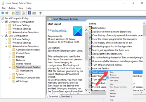 How To Customize Windows Start Layout By Replacing The Xml File