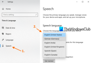 How to change Cortana's Voice and Language in Windows 10