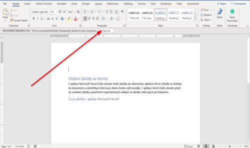 How to manage Document Versions in Word