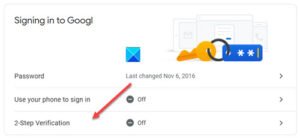 How to add Two Step Verification to your Google Account