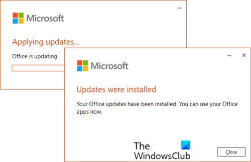 How to update Microsoft Office manually