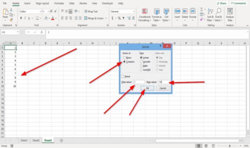 How to enable and use AutoFill in Excel