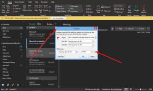 How to create, remove or set a Task Reminder in Outlook