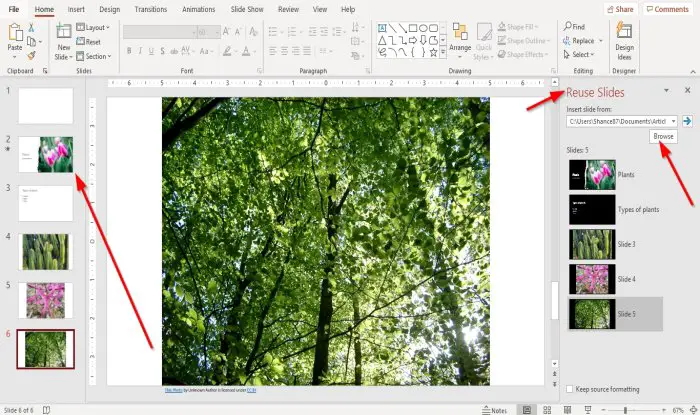 Reuse or Import Slides from one PowerPoint presentation to another Reuse or Import Slides from one PowerPoint presentation to another