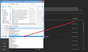 How to extract Text from an Image using Word