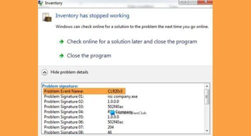 Fix CLR20R3 error while launching Application in Windows 11/10