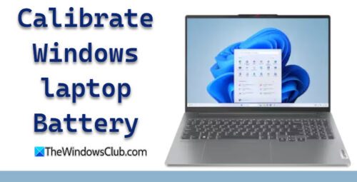 Laptop battery indicator blinking while charging in Windows 11