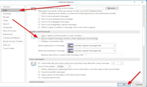 How to manage Replies and Forwards in Outlook