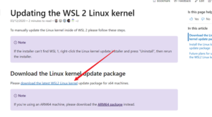 WslRegisterDistribution failed with error 0x800701bc