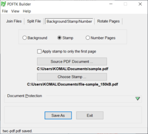 Best Free PDF Stamp Creator software for Windows PC