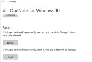 Fix OneNote Sign In Problems on Windows 11/10