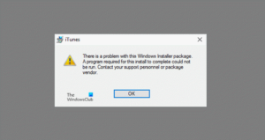 There is a problem with this Windows Installer package [Fix]