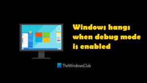 Windows computer hangs when Debug Mode is enabled