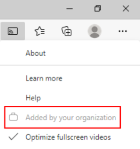 How to add Cast icon to Microsoft Edge Toolbar