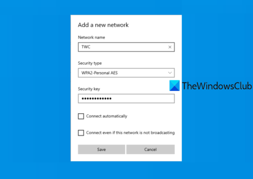 How to allow, hide or block neighbor's WiFi Networks on Windows 11/10