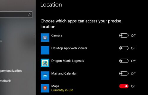 How to change Location settings in Windows 11