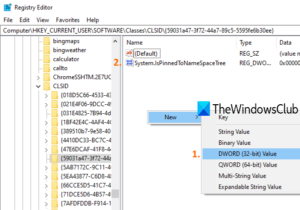 Add User Profile folder to Navigation Pane of File Explorer