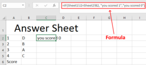 How to create a Quiz in Excel