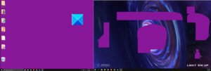 Fix Desktop turns Pink or Purple in Windows 11