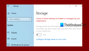 Automatically delete Junk files using Storage Sense in Windows 11/10