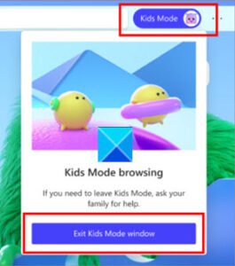 How to use Kids Mode in Microsoft Edge browser