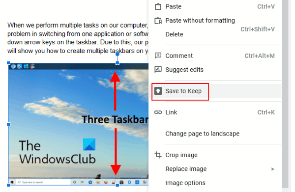 How to download and save Images from Google Docs