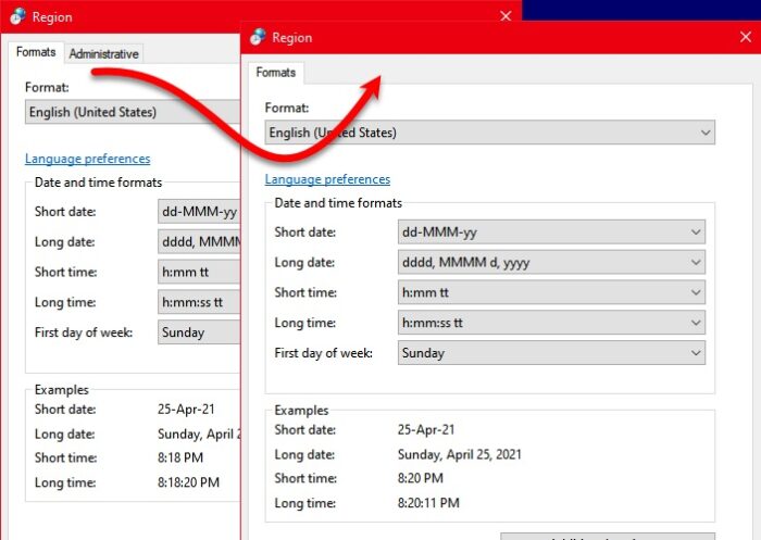 Regional And Language Settings