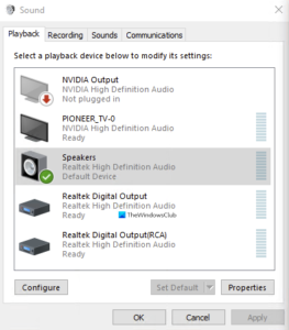 How to disable or enable Loudness Equalization in Windows 11/10