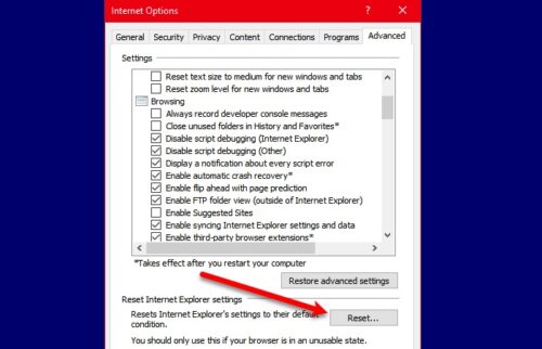 Unhandled exception has occurred in your application