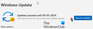 How to Pause Windows Update in Windows 11 up to 365 days