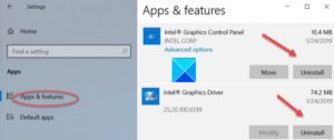 Intel Graphics Command Center not opening in Windows 11