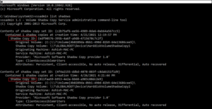 How to delete specific System Restore Point in Windows 11