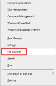 How to open File Explorer in Windows 11