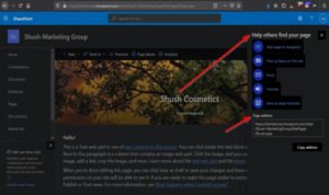 How to create a Page in SharePoint