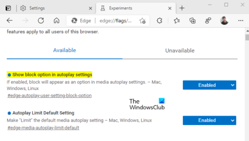 How to Limit Media Autoplay in Microsoft Edge browser