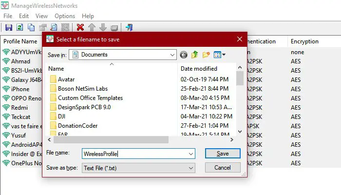 Manage Wireless Networks on Windows with ManageWirelessNetworks Manage Wireless Networks on Windows with ManageWirelessNetworks