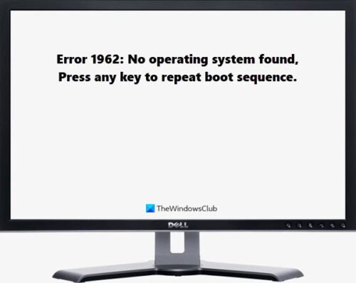 Fix Boot Device Not Found error in Windows 11/10