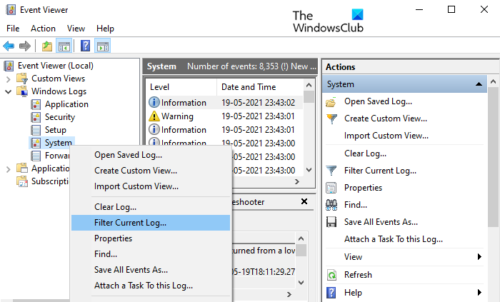 How to find cause of Unexpected Shutdown on Windows 11