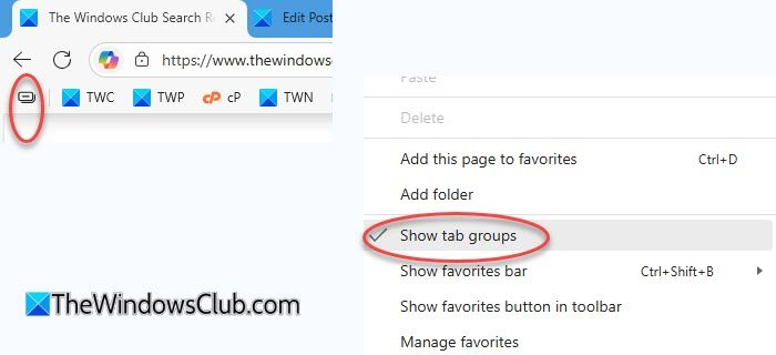 How to use Tab Groups in Microsoft Edge